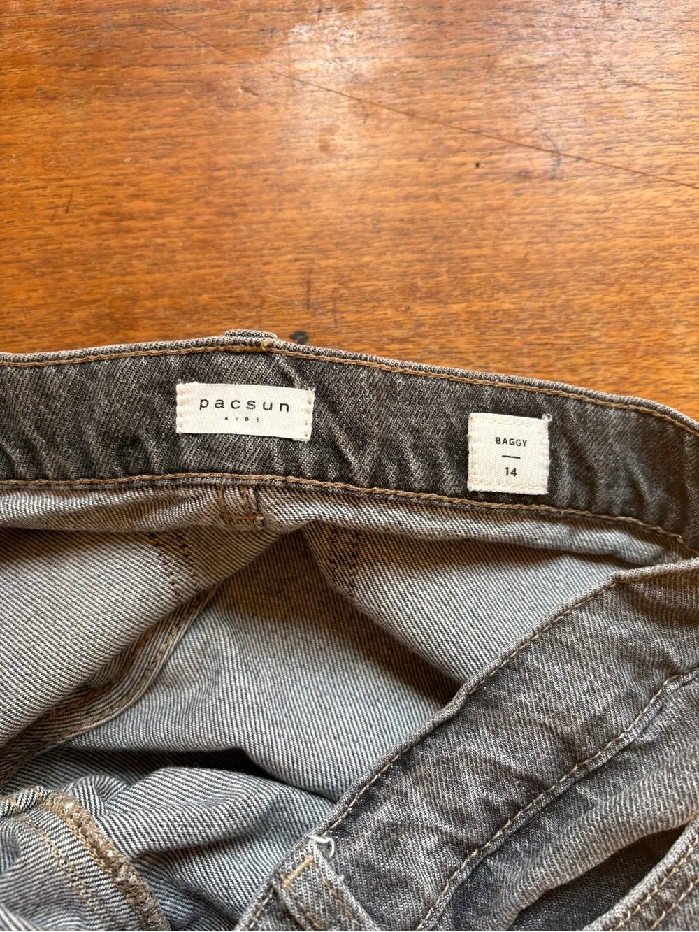 PacSun | Bottoms | Pacsun Kids Baggy Jeans In Charcoal Wash | Poshmark